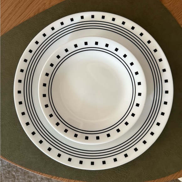 Corelle | Dining | Corelle City Block Plates Set Of 8 | Poshmark